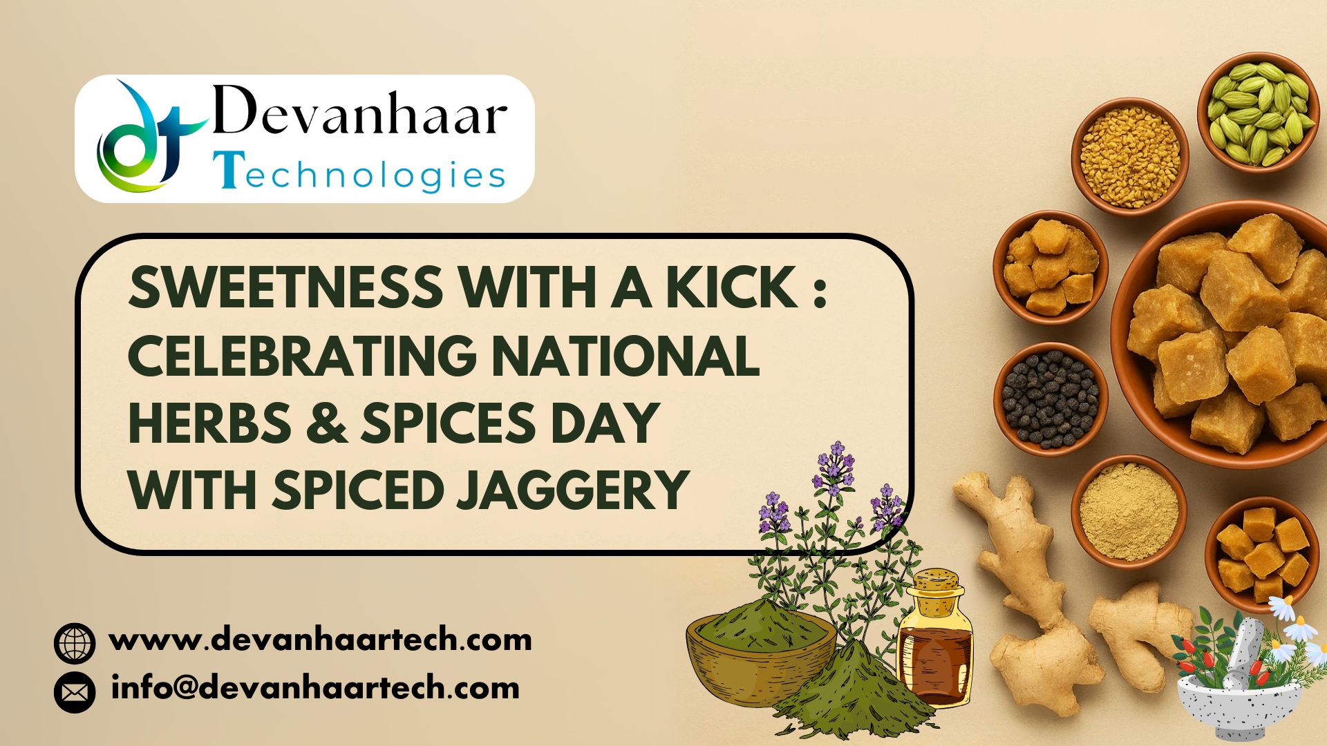 🌿🍯 Sweetness with a Kick: Celebrating National Herbs & Spices Day with ...